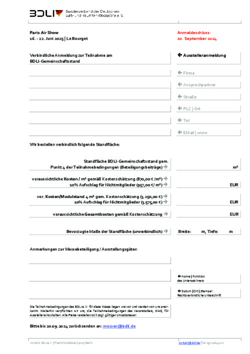 Paris Air Show 2025 | BDLI