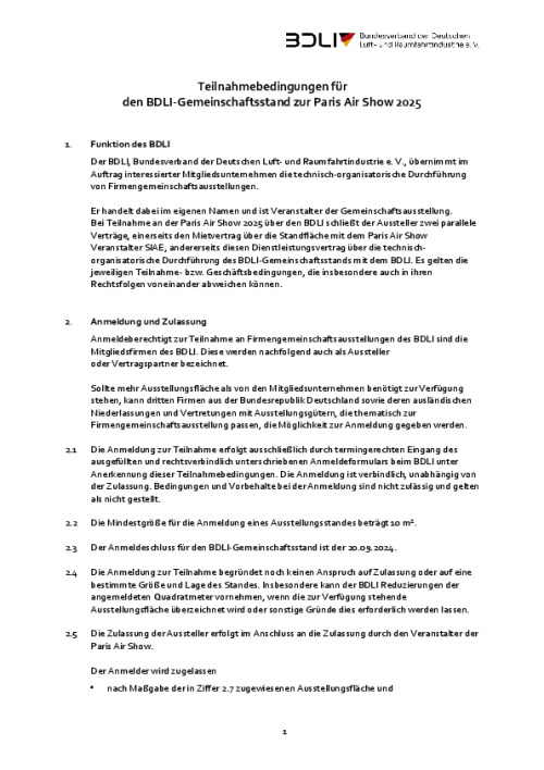 Paris Air Show 2025 | BDLI