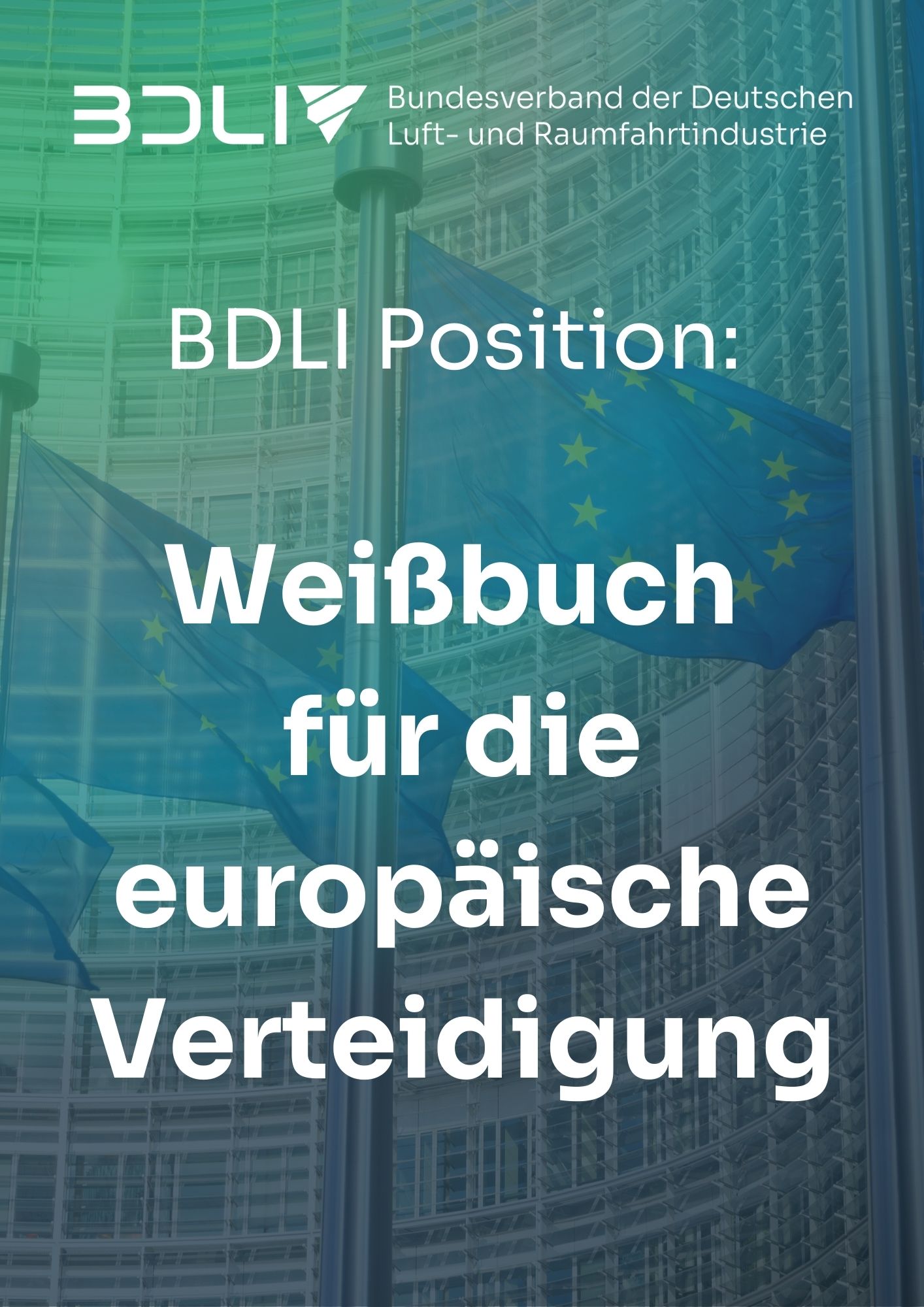 BDLI Position zum Weißbuch für die europäische Verteidigung und der ...
